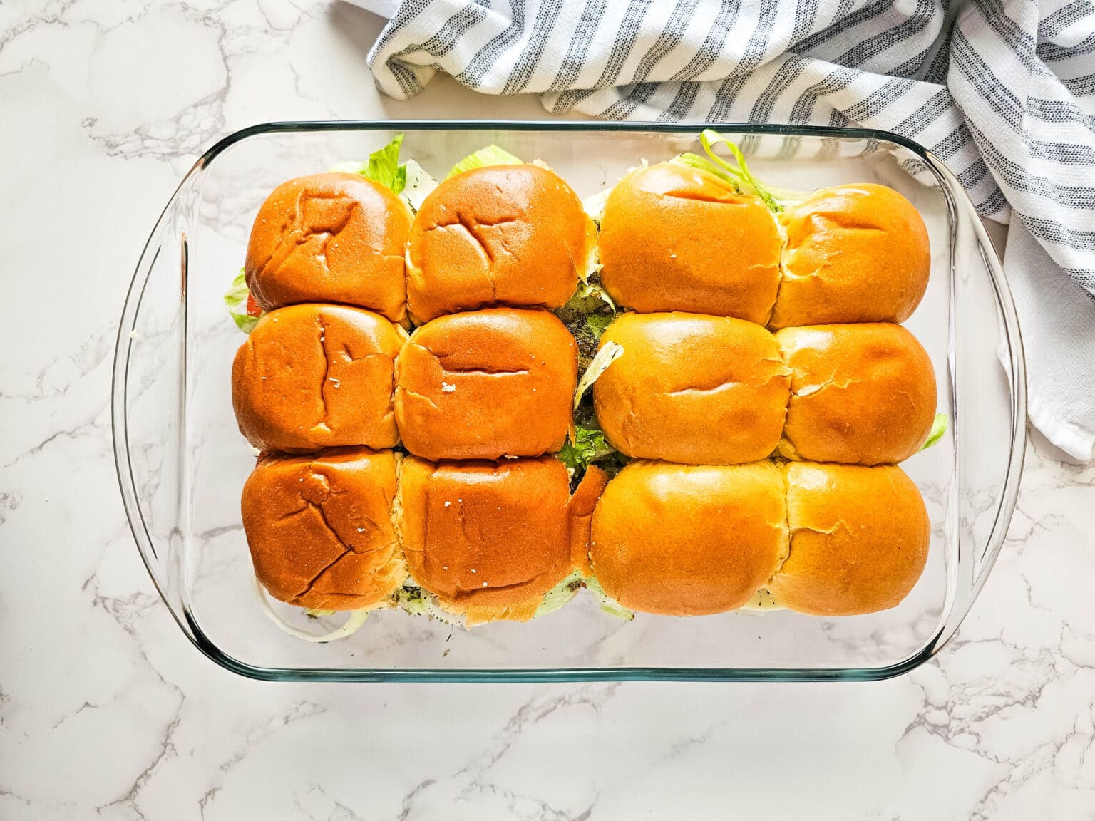 Bite-Sized Italian Sub Sliders - Bite-Sized Bash