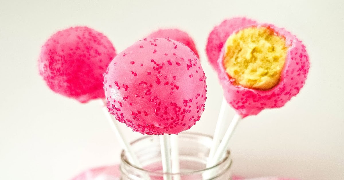 DIY Pink Cake Pops - Bite-Sized Bash