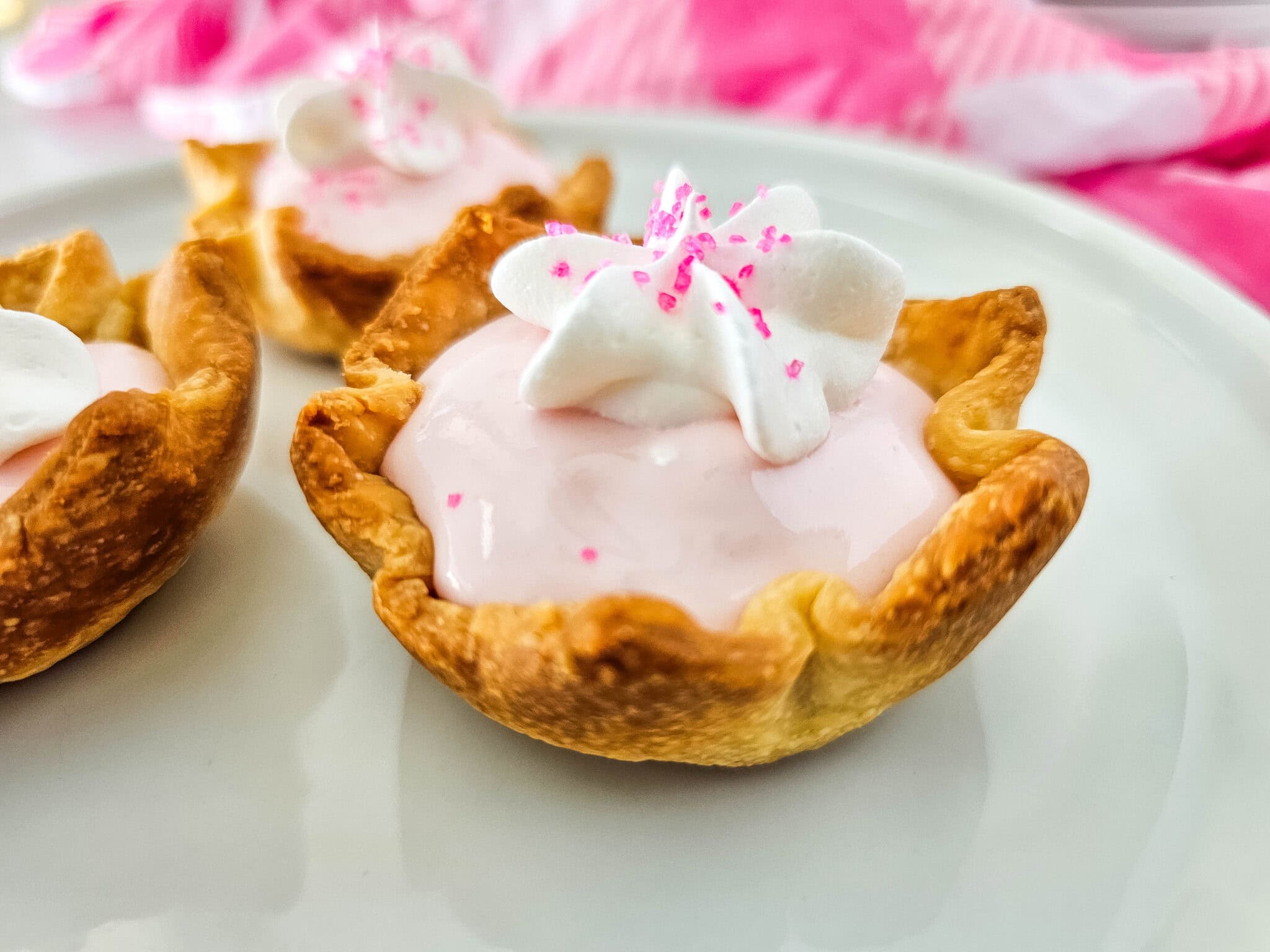 Pink Lemonade Pie Bites - Bite-Sized Bash
