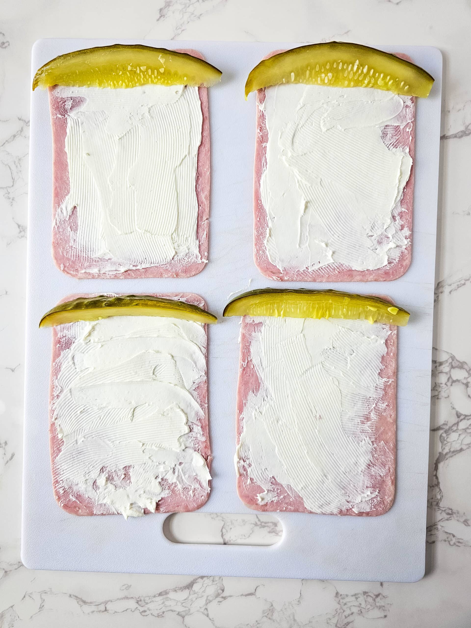 Pickle Ham Rolls - Bite-Sized Bash