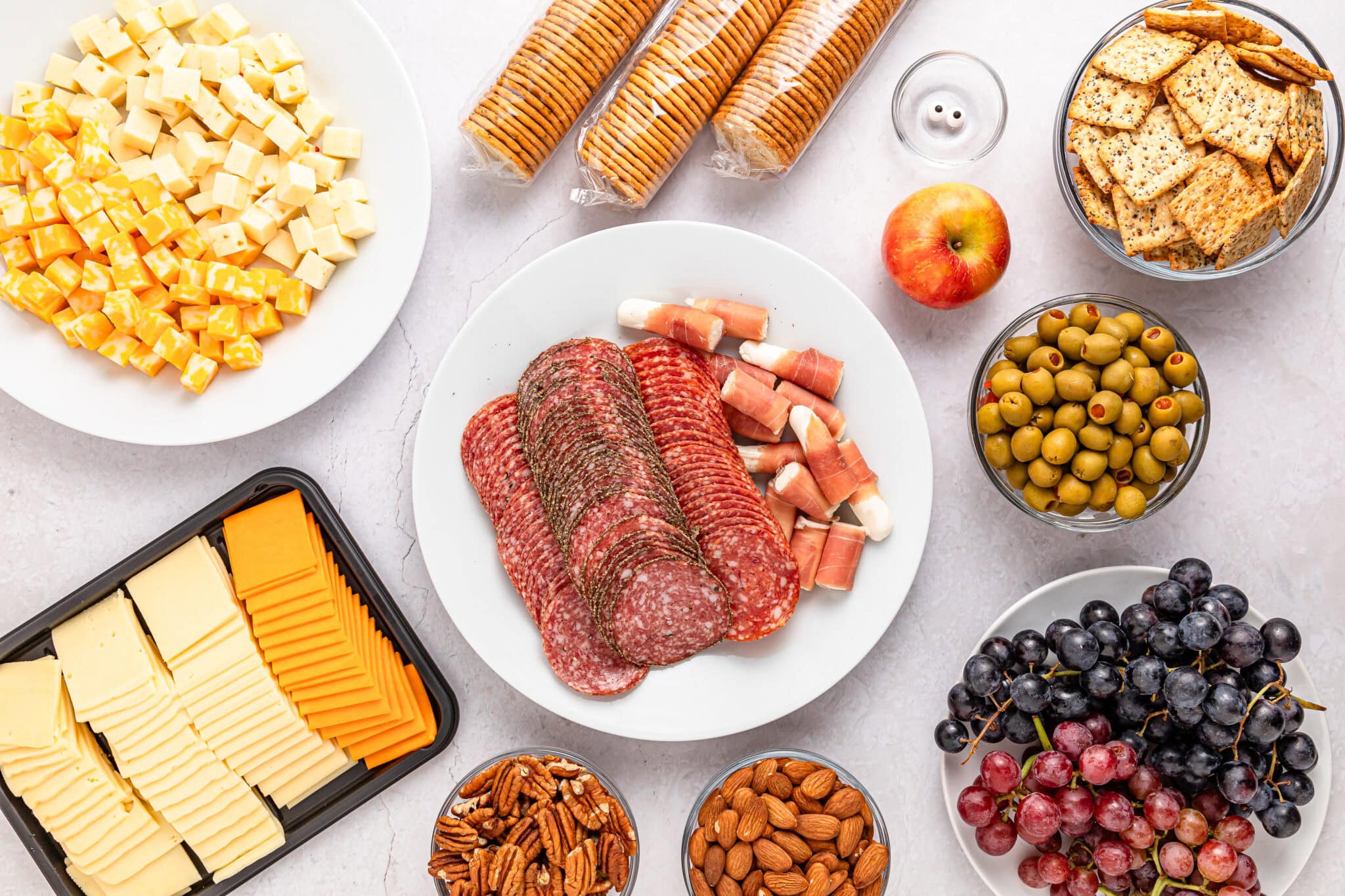 Thanksgiving Turkey Snack Board - Bite-Sized Bash