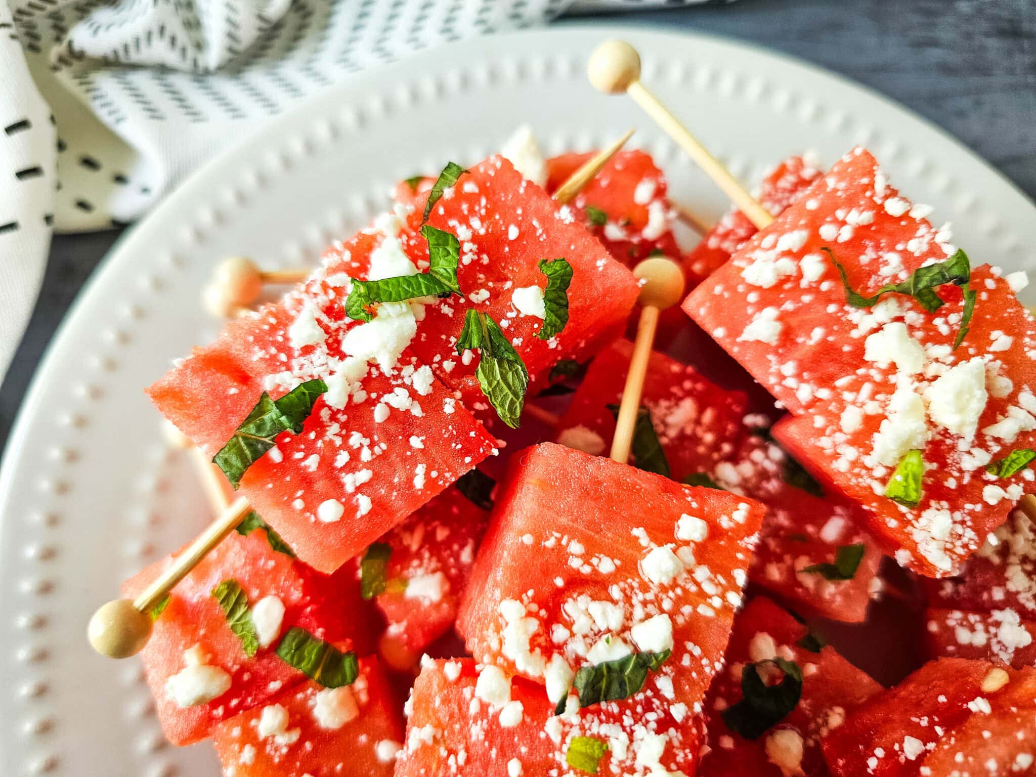 Fresh, Flavorful, and Totally Irresistible Watermelon Feta Skewers ...