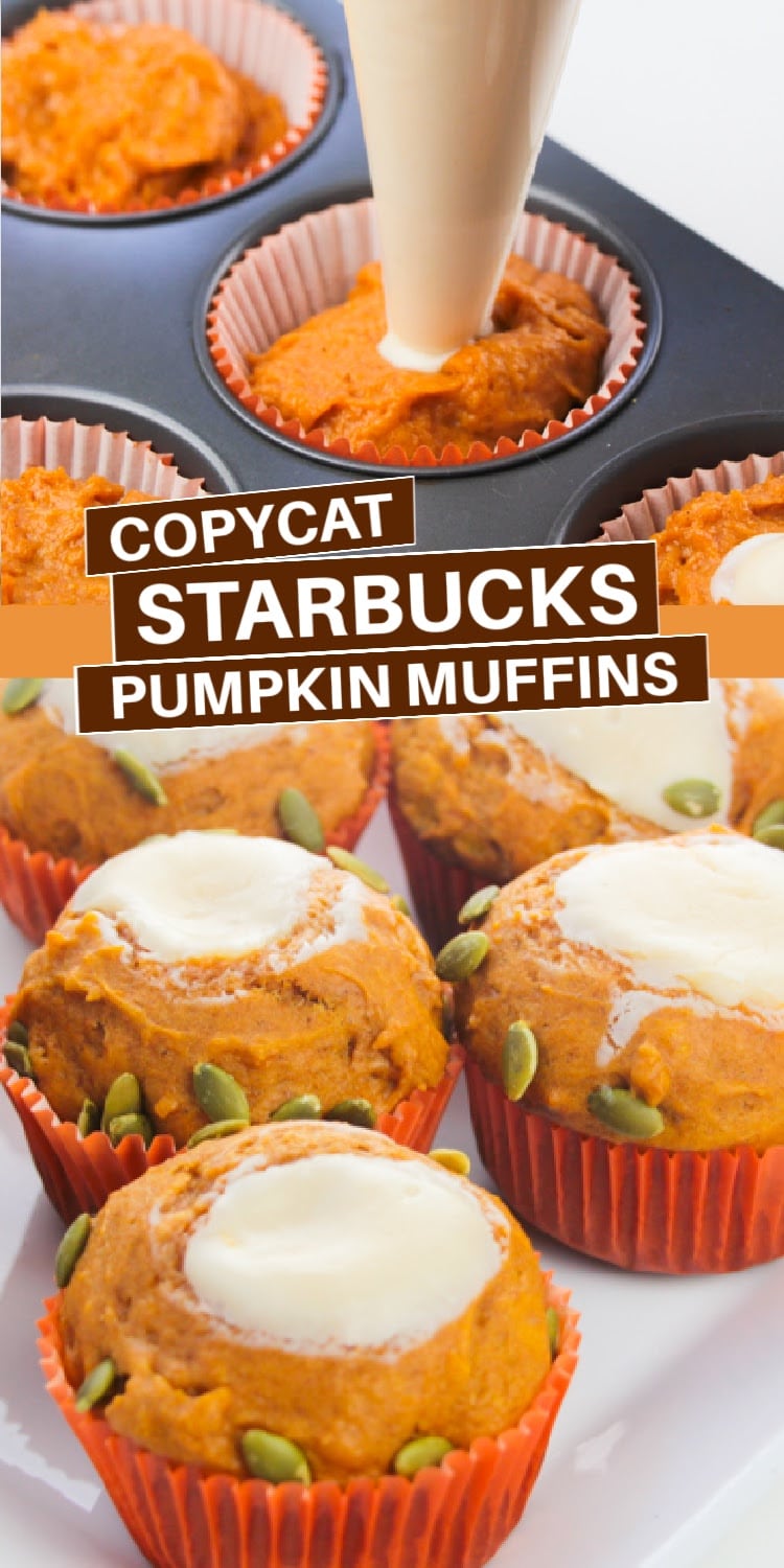 Starbucks Copycat Pumpkin Muffins - Bite-Sized Bash