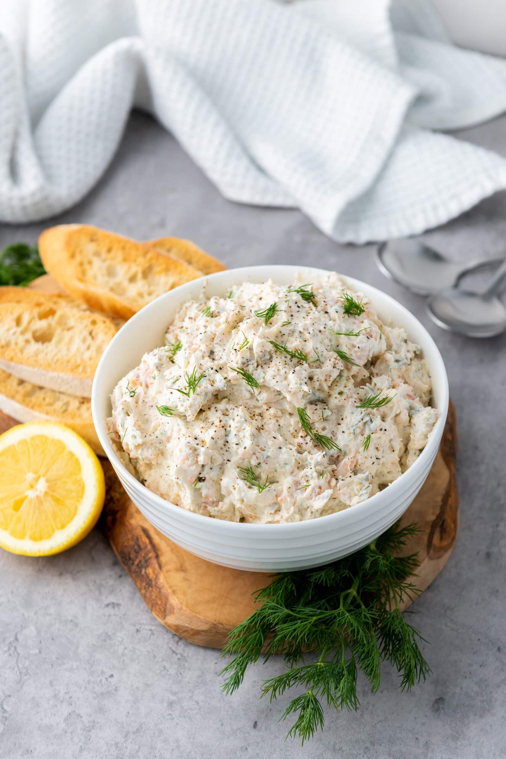 Smoky, Creamy, & Delicious Smoked Salmon Dip - Bite-Sized Bash