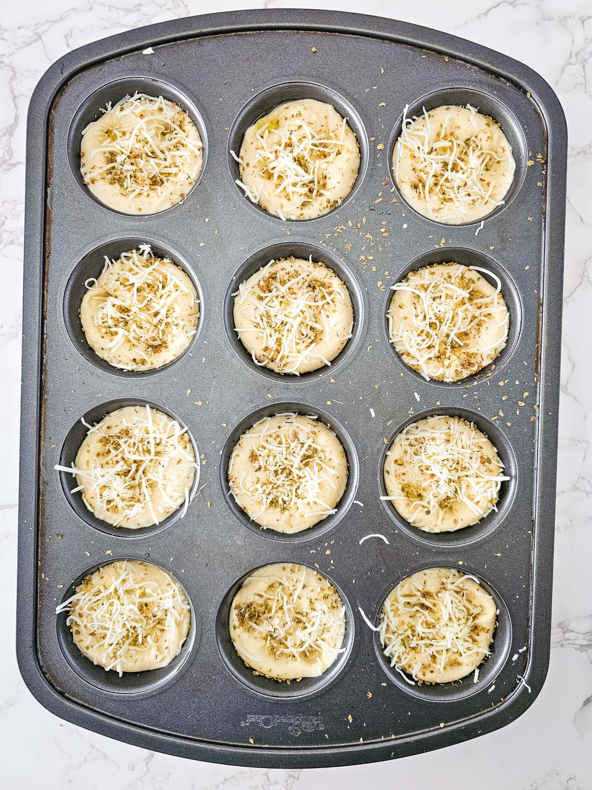 Cheesy Tomato Focaccia Rolls for a Snack! - Bite-Sized Bash