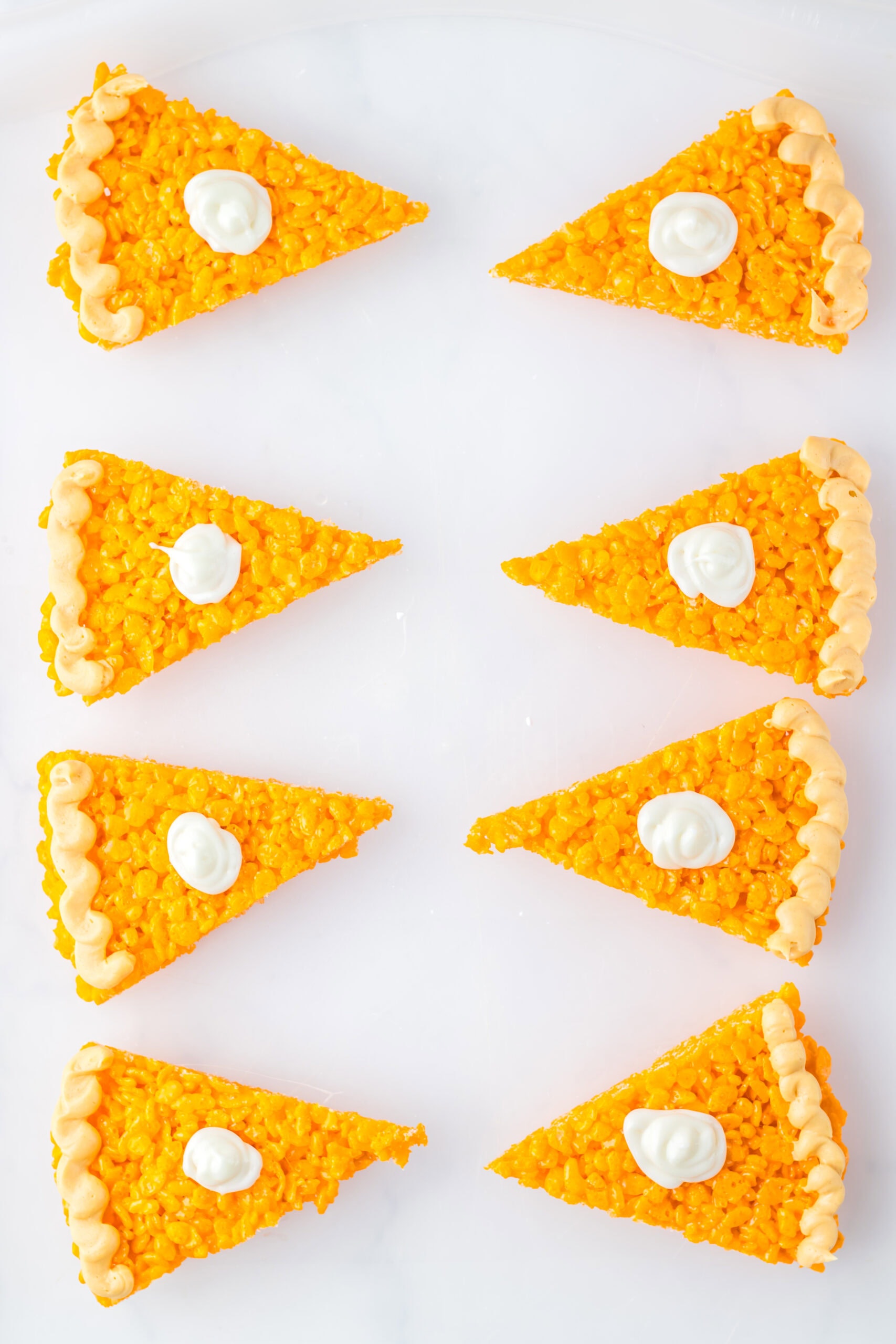 Pumpkin Pie Rice Krispies - Bite-Sized Bash