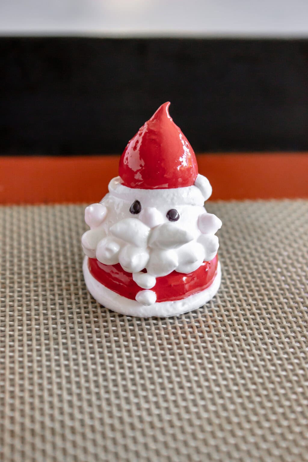 Santa Claus Meringue Cookies - Bite-Sized Bash