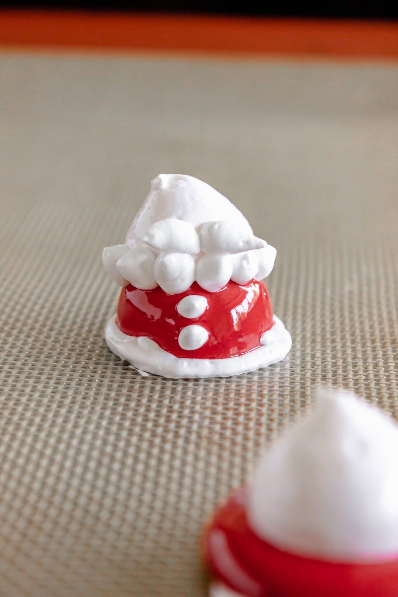 Santa Claus Meringue Cookies - Bite-Sized Bash