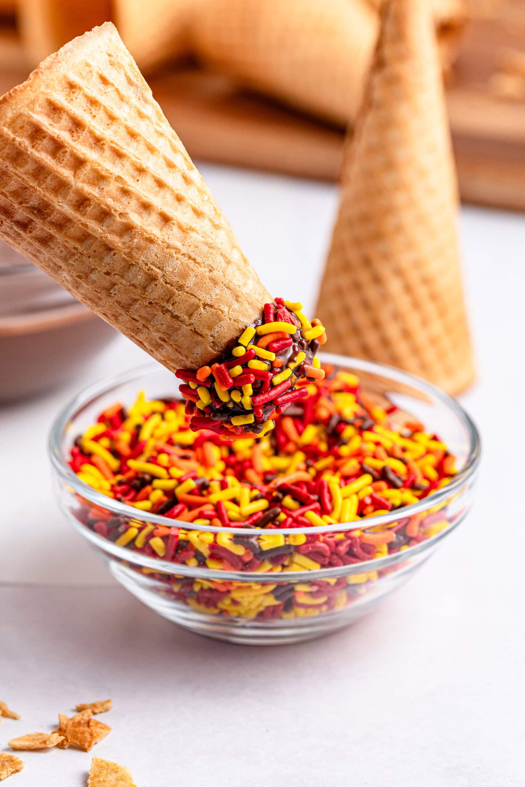 Crafty, Cute, and Yummy Teepee Sugar Cones - Bite-Sized Bash