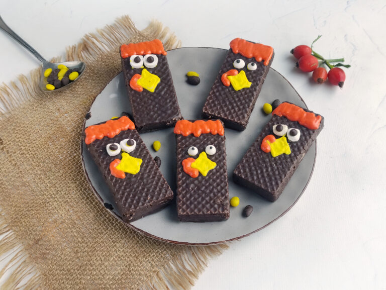 Cute Turkey Chocolate Bars - Bite-Sized Bash
