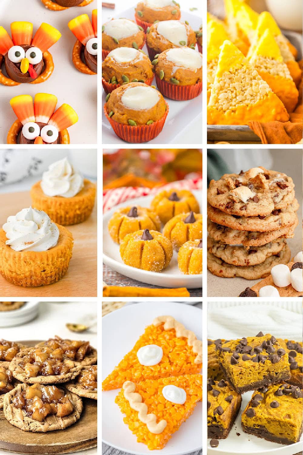 Fall Bake Sale Treats - Bite-Sized Bash