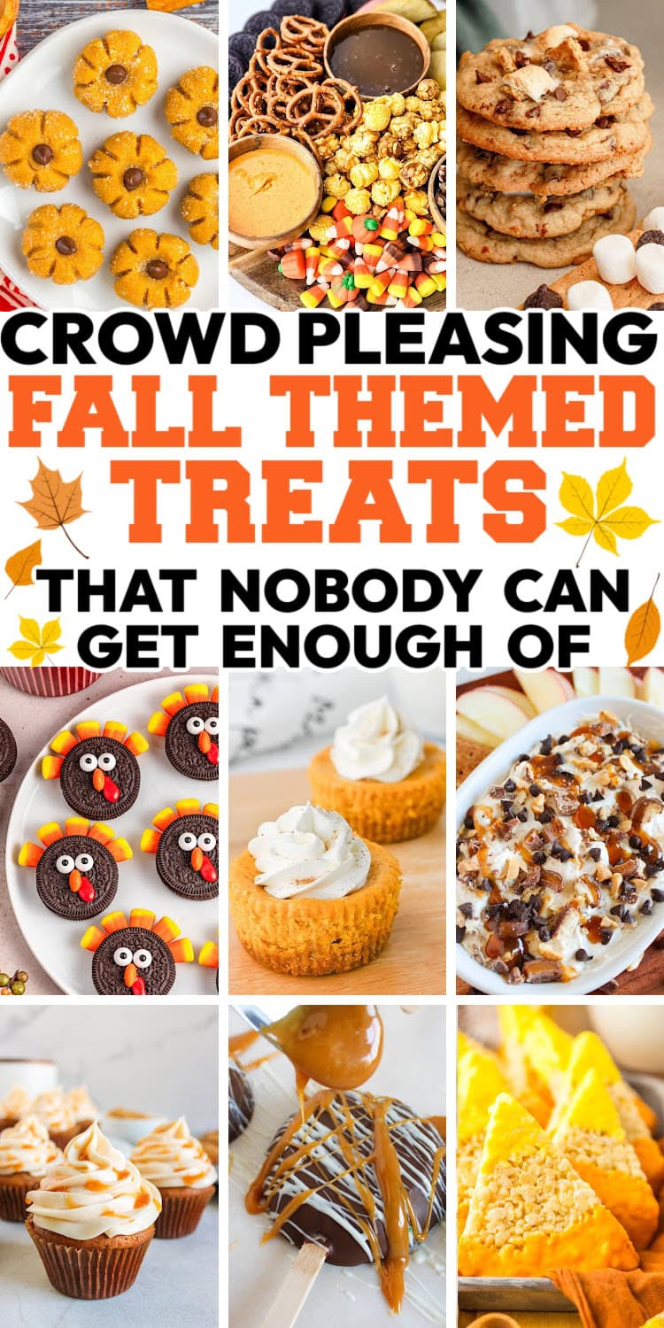 40+ Fantastic Fall Treats and Desserts - Bite-Sized Bash