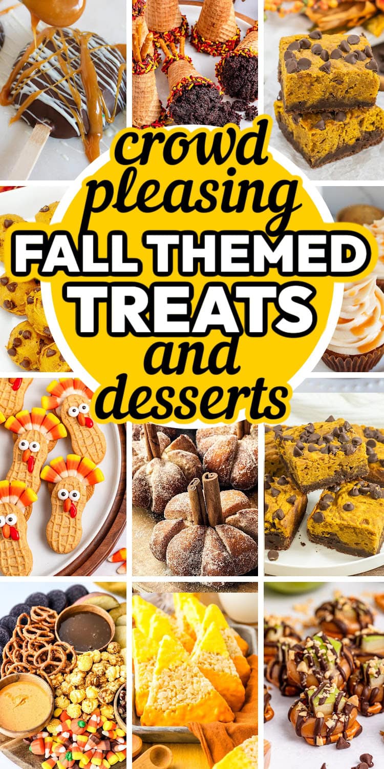 40+ Fantastic Fall Treats and Desserts - Bite-Sized Bash