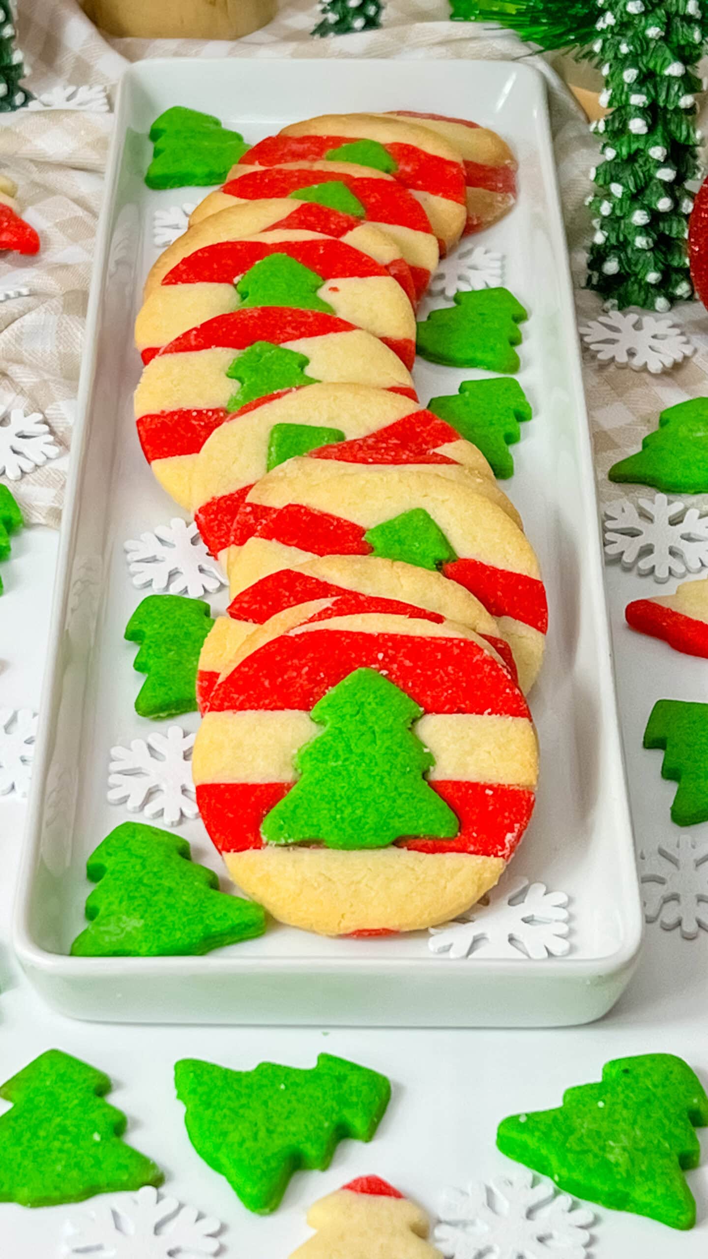 Christmas Tree Cookies - Bite-Sized Bash