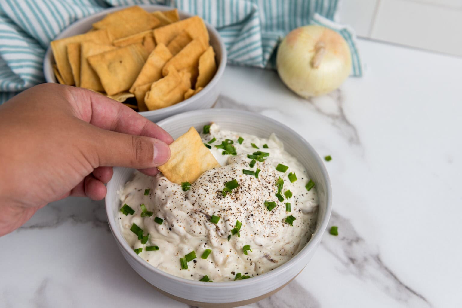 All Aboard the Flavorful Viral Tiktok Boat Dip - Bite-Sized Bash