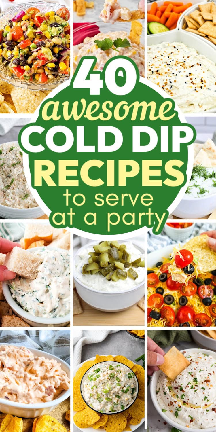 40+ Best Cold Dips for a Party - Bite-Sized Bash
