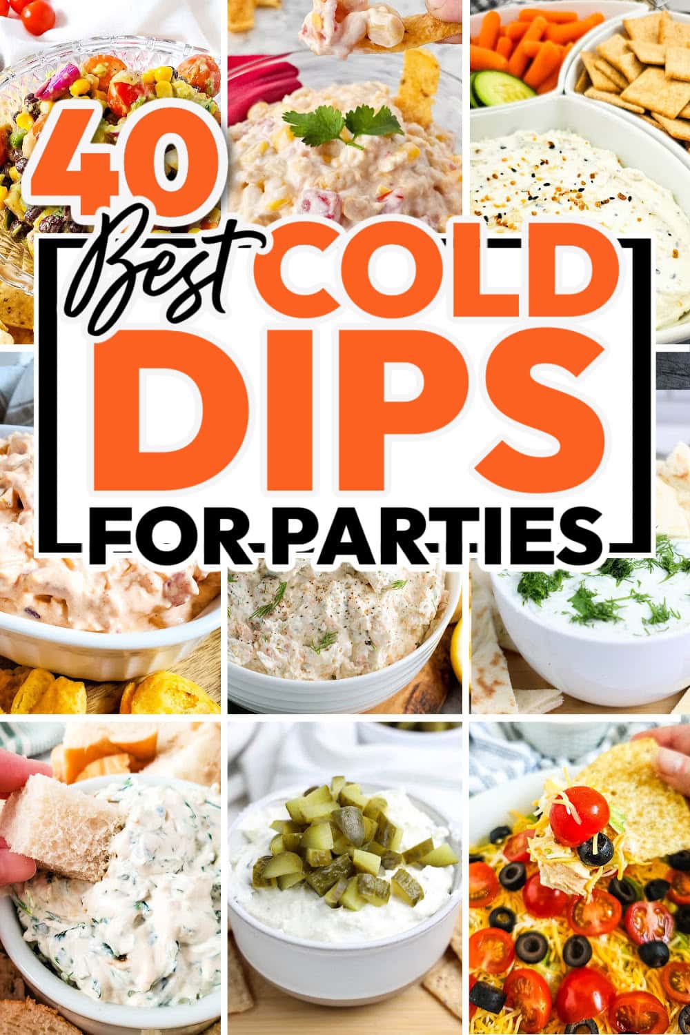 40+ Best Cold Dips for a Party - Bite-Sized Bash