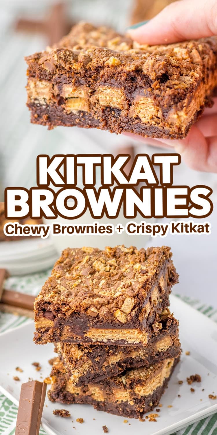 Kitkat Brownies: A Fudgy Delight - Bite-Sized Bash
