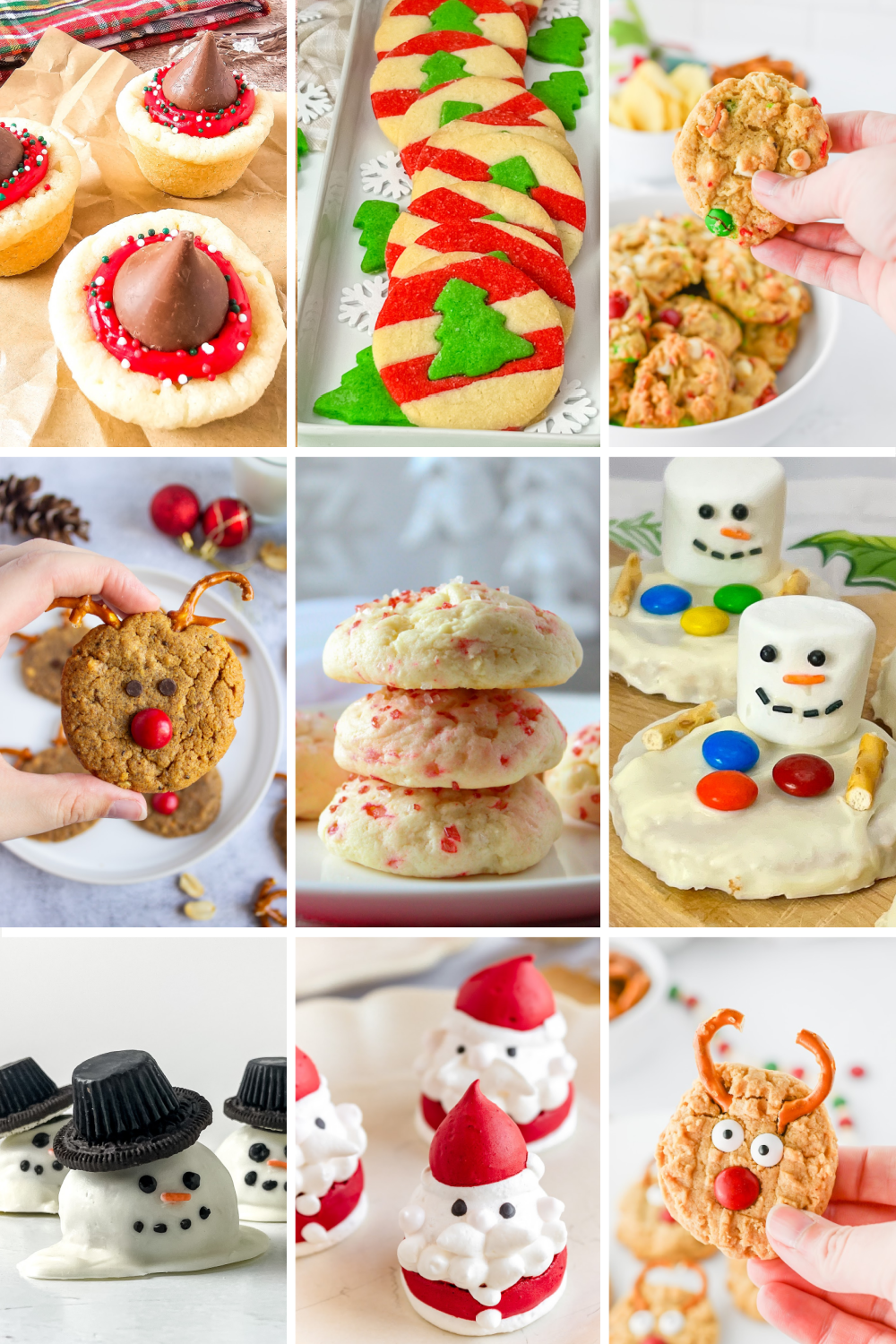 50+ Decorated Christmas Cookies - Bite-Sized Bash