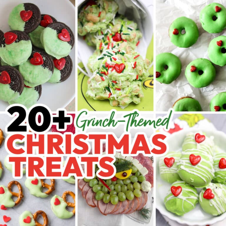 The Mr. Grinch Charcuterie Board - Bite-Sized Bash