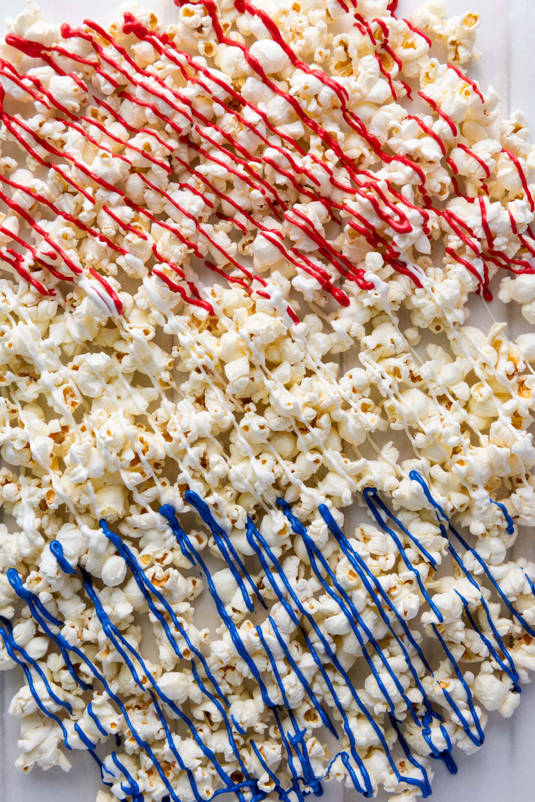 Patriotic Popcorn - Bite-Sized Bash