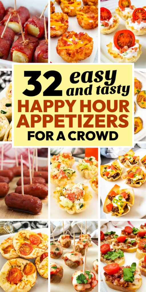 32 Easy Happy Hour Appetizers - Bite-Sized Bash