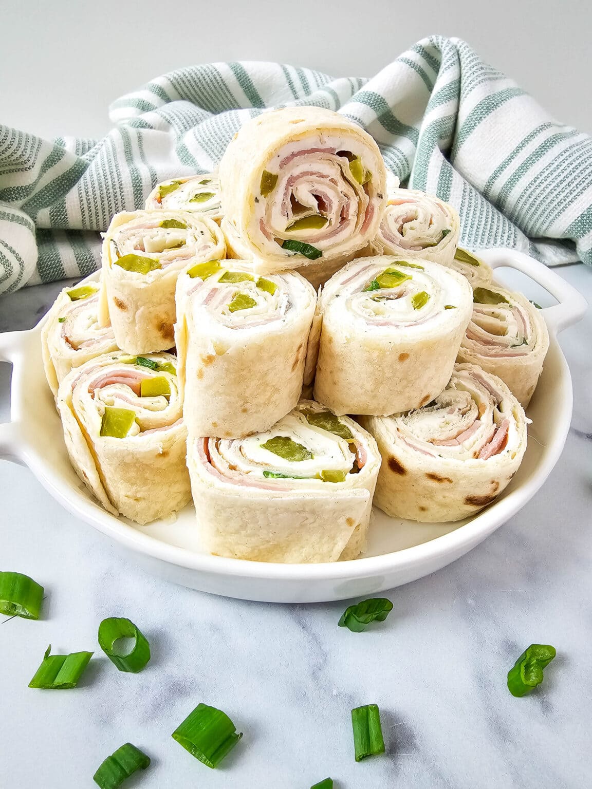 Tangy & Creamy Pickle Dip Pinwheels - Bite-Sized Bash