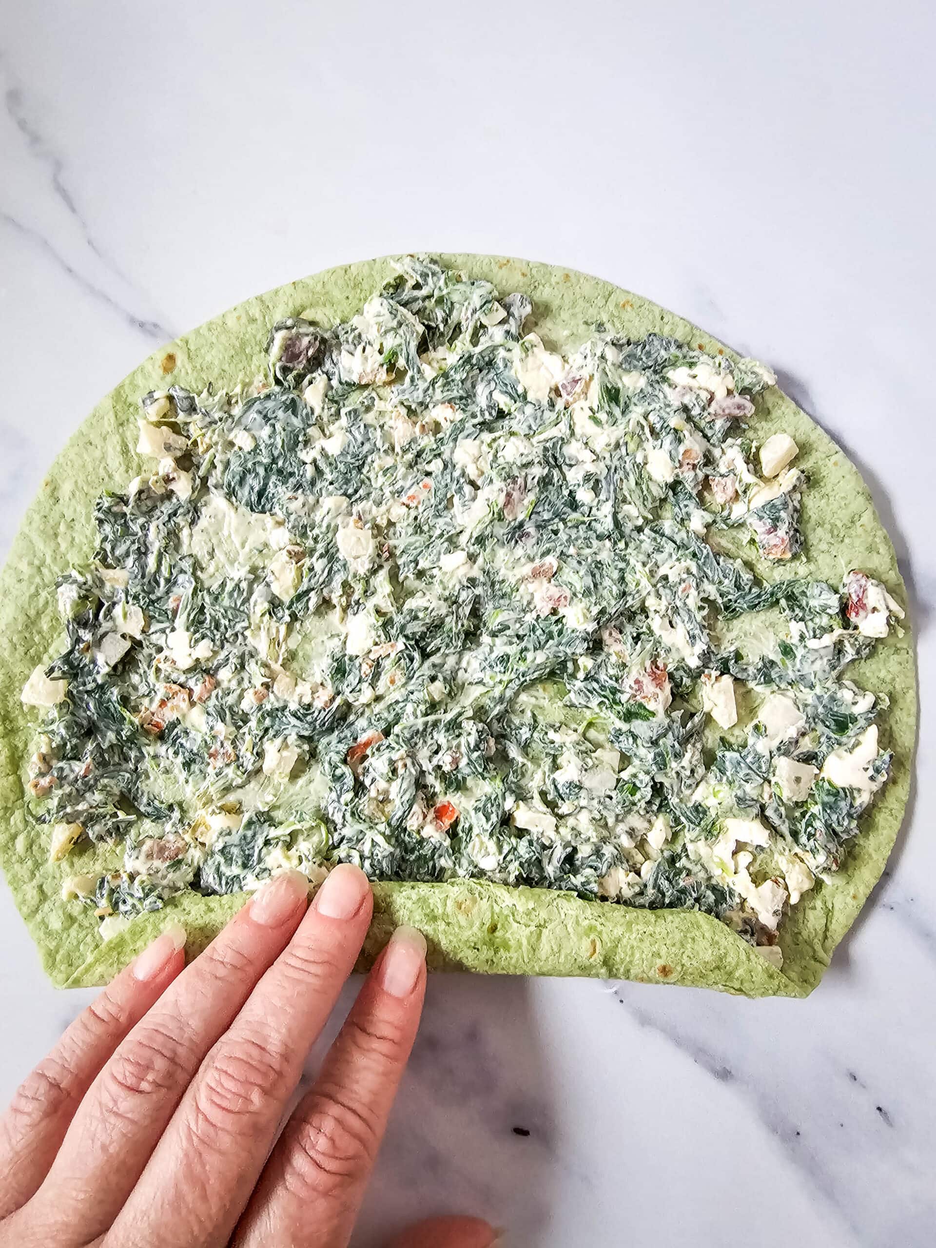 Flavorful Spinach Dip in Bite-Sized Pinwheels! - Bite-Sized Bash