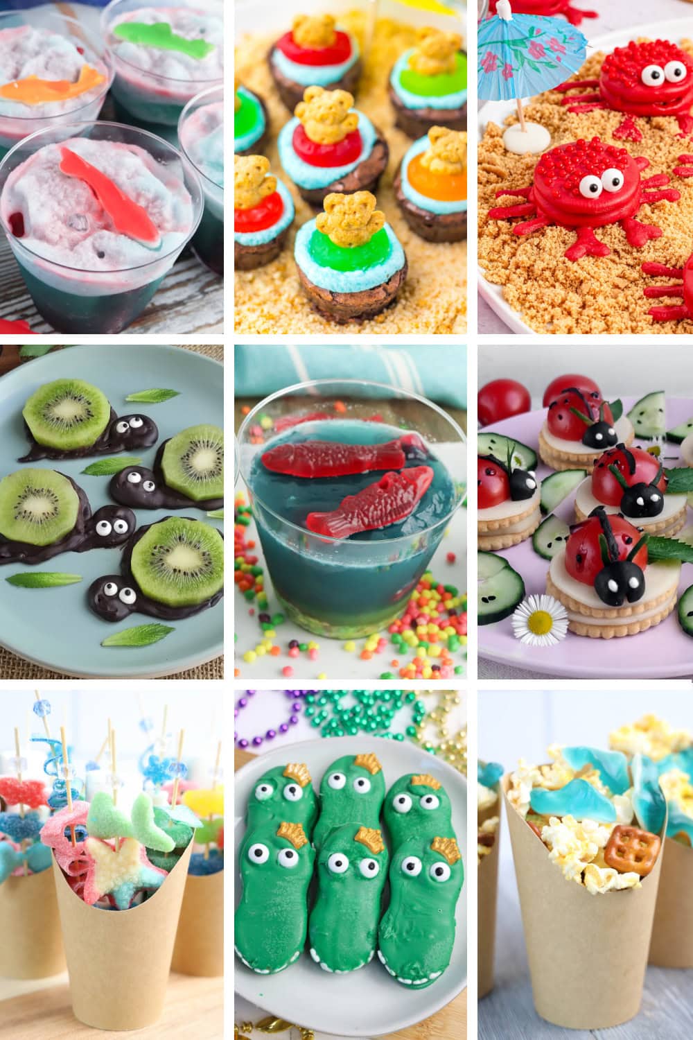 10 Fun and Adorable Ocean Themed Party Food Ideas! - Bite-Sized Bash