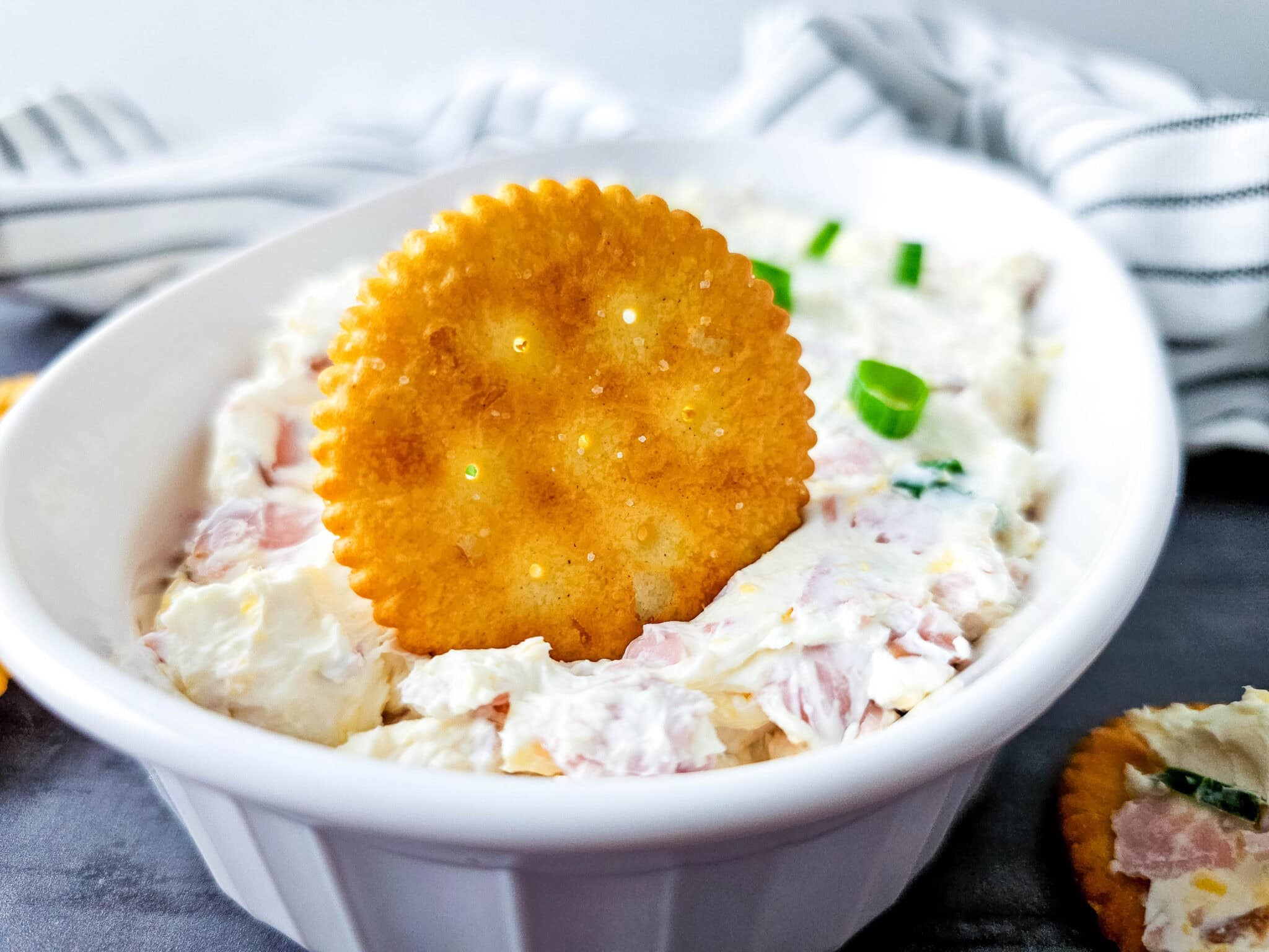 Creamy Spinach Dip - Bite-Sized Bash