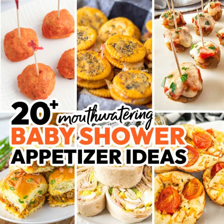 40 Blue Baby Shower Food Ideas for an Unforgettable Celebration! - Bite ...