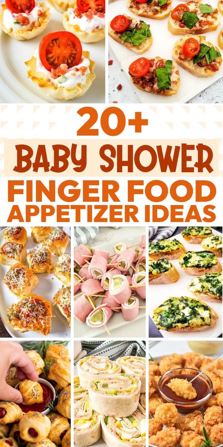 20+ Baby Shower Finger Food Appetizer Ideas for Every Taste and ...