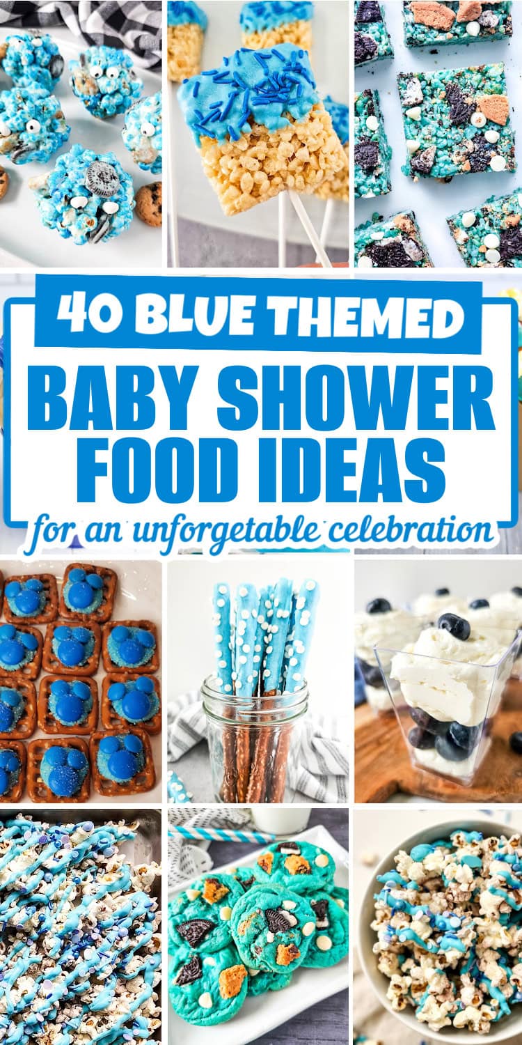 40 Blue Baby Shower Food Ideas for an Unforgettable Celebration! - Bite ...