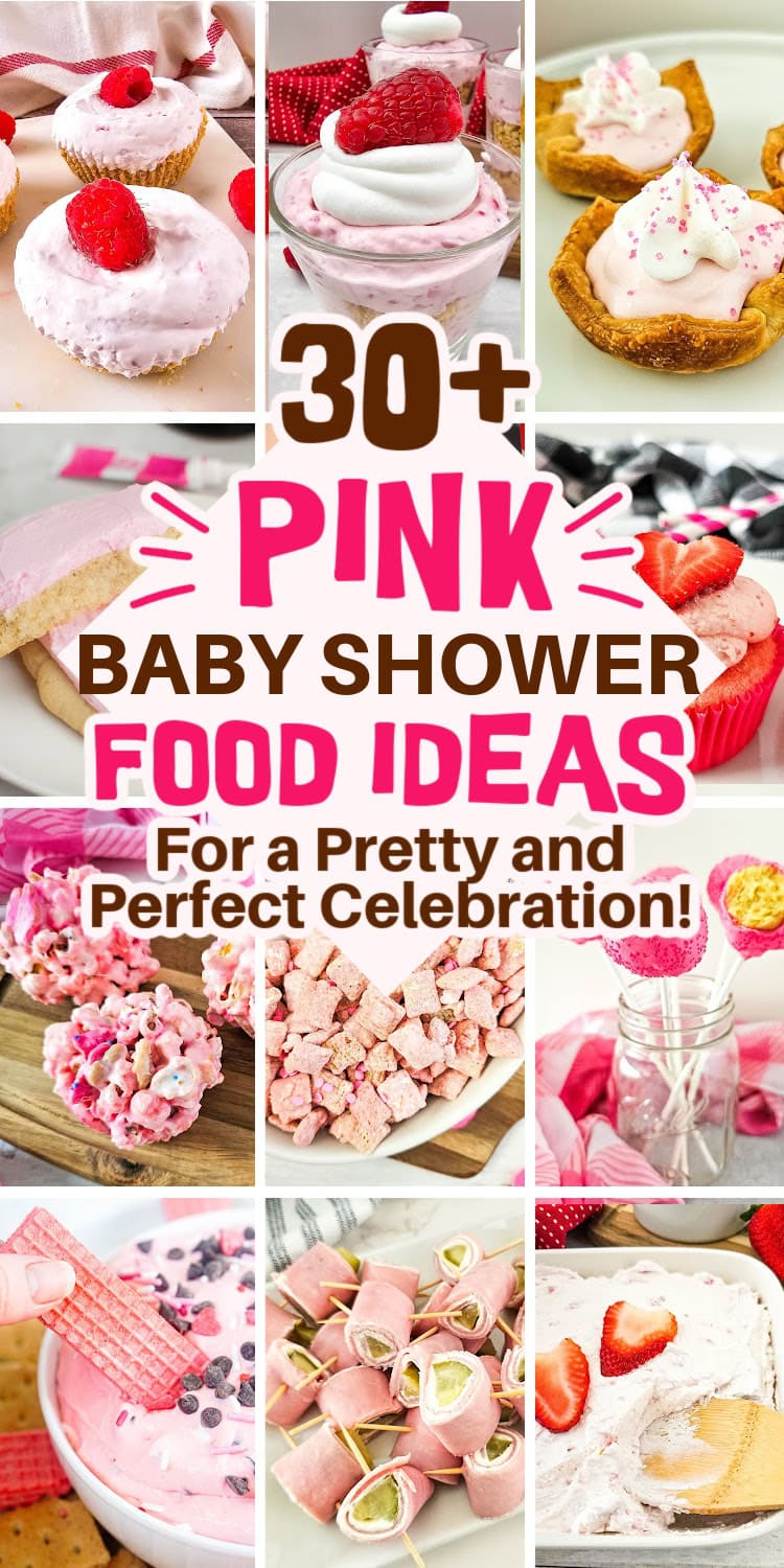10+ Pink Food Ideas That’ll Make Your Baby Shower Extra Special - Bite ...