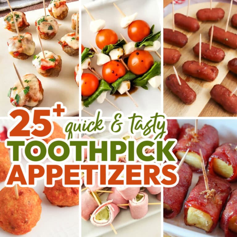 The Best 25+ Toothpick Appetizers for Parties & Holidays - Bite-Sized Bash