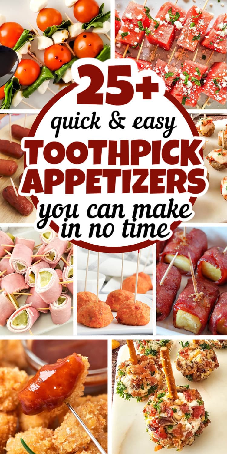 The Best 25+ Toothpick Appetizers for Parties & Holidays - Bite-Sized Bash