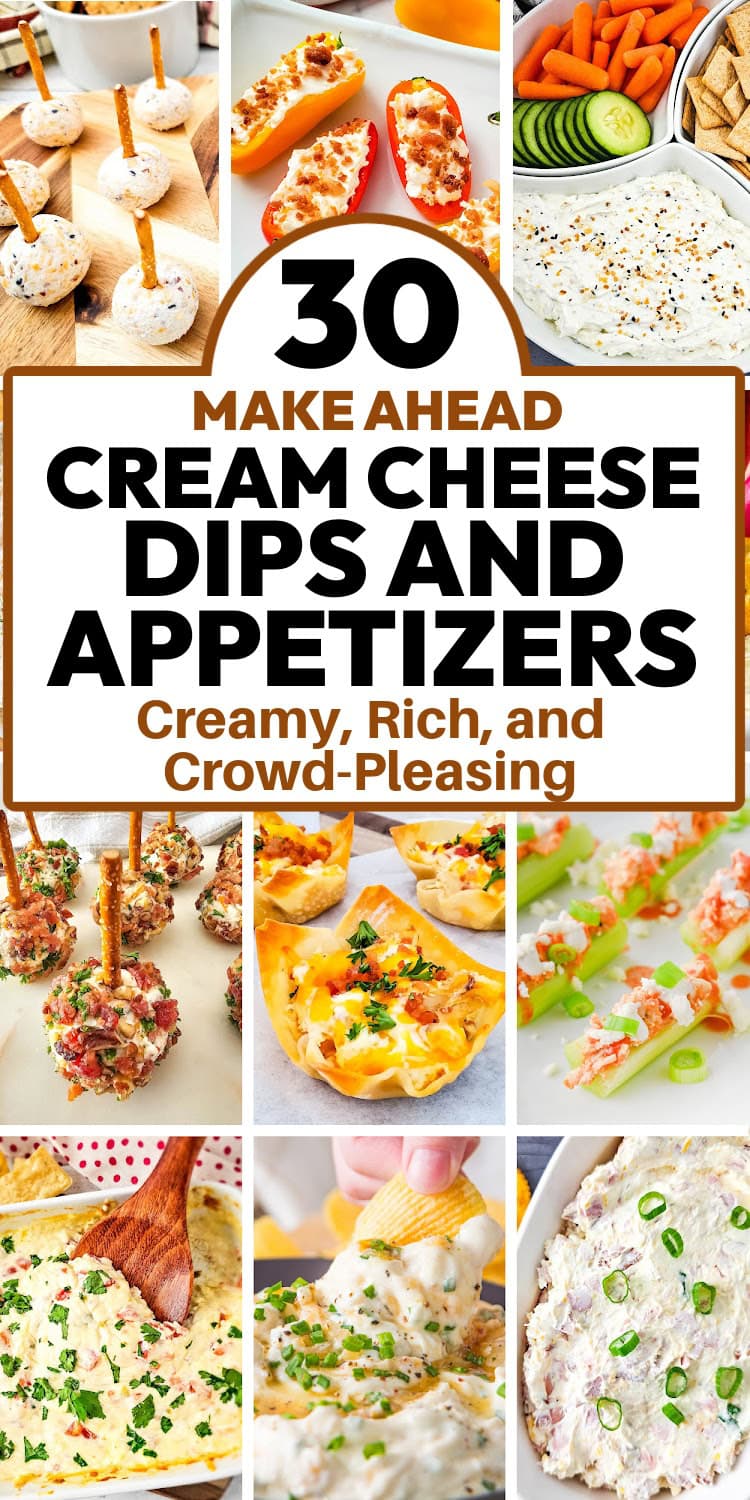 30+ Easy Cream Cheese Dips and Appetizers You’ll Want to Make for Every ...