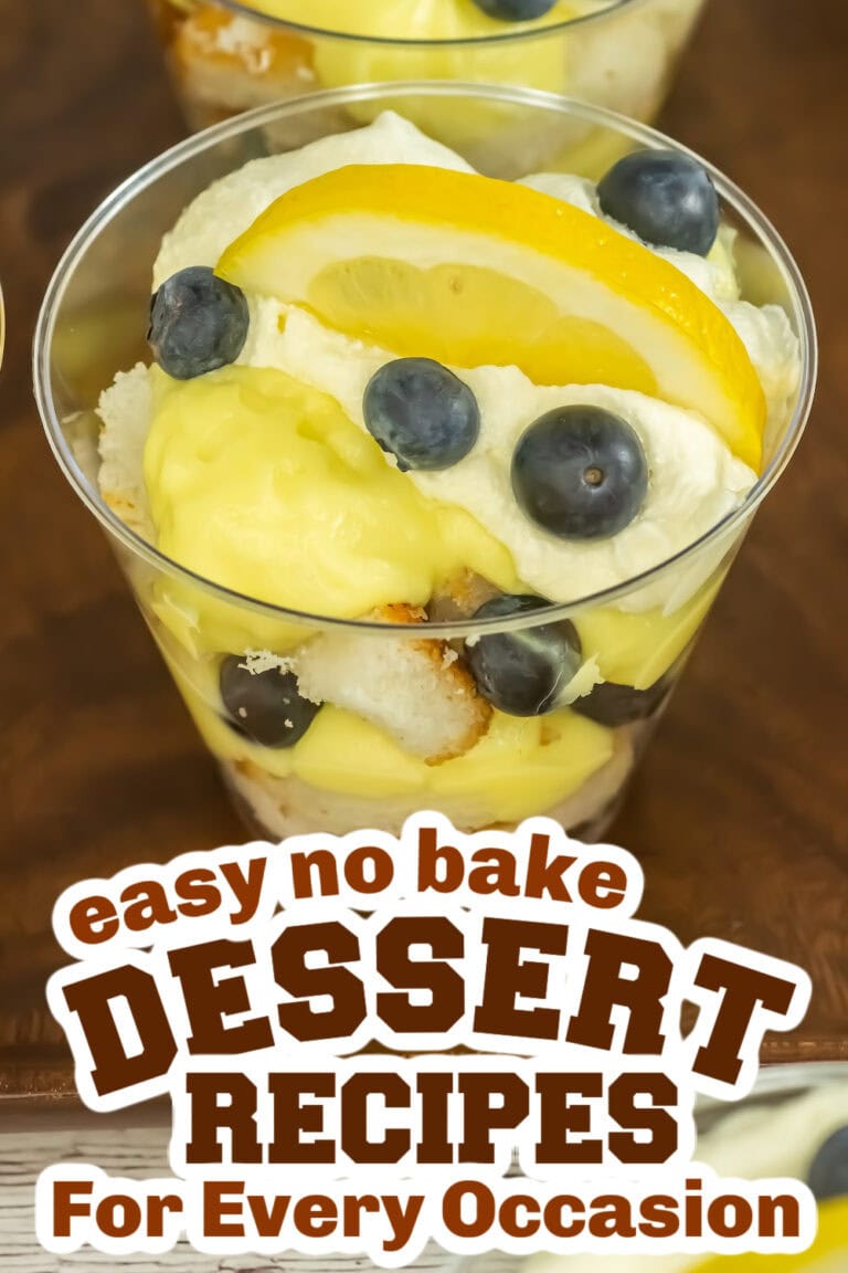 20+ Easy No-Bake Desserts for Every Occasion - Bite-Sized Bash