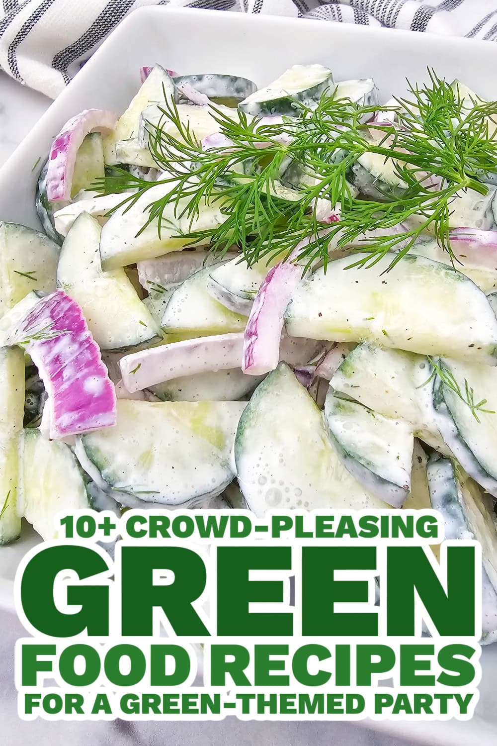 10+ Green Food Ideas for a Green-Themed Party - Bite-Sized Bash