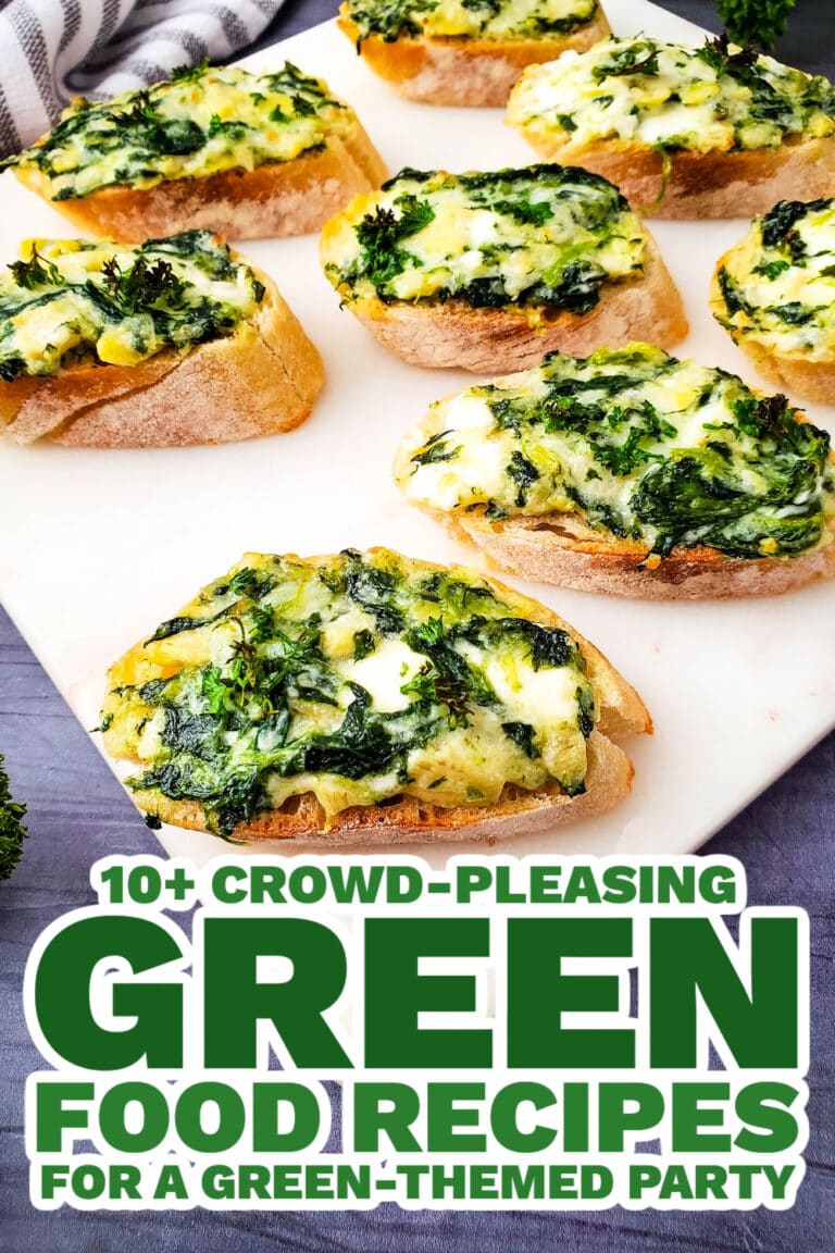 10+ Green Food Ideas for a Green-Themed Party - Bite-Sized Bash