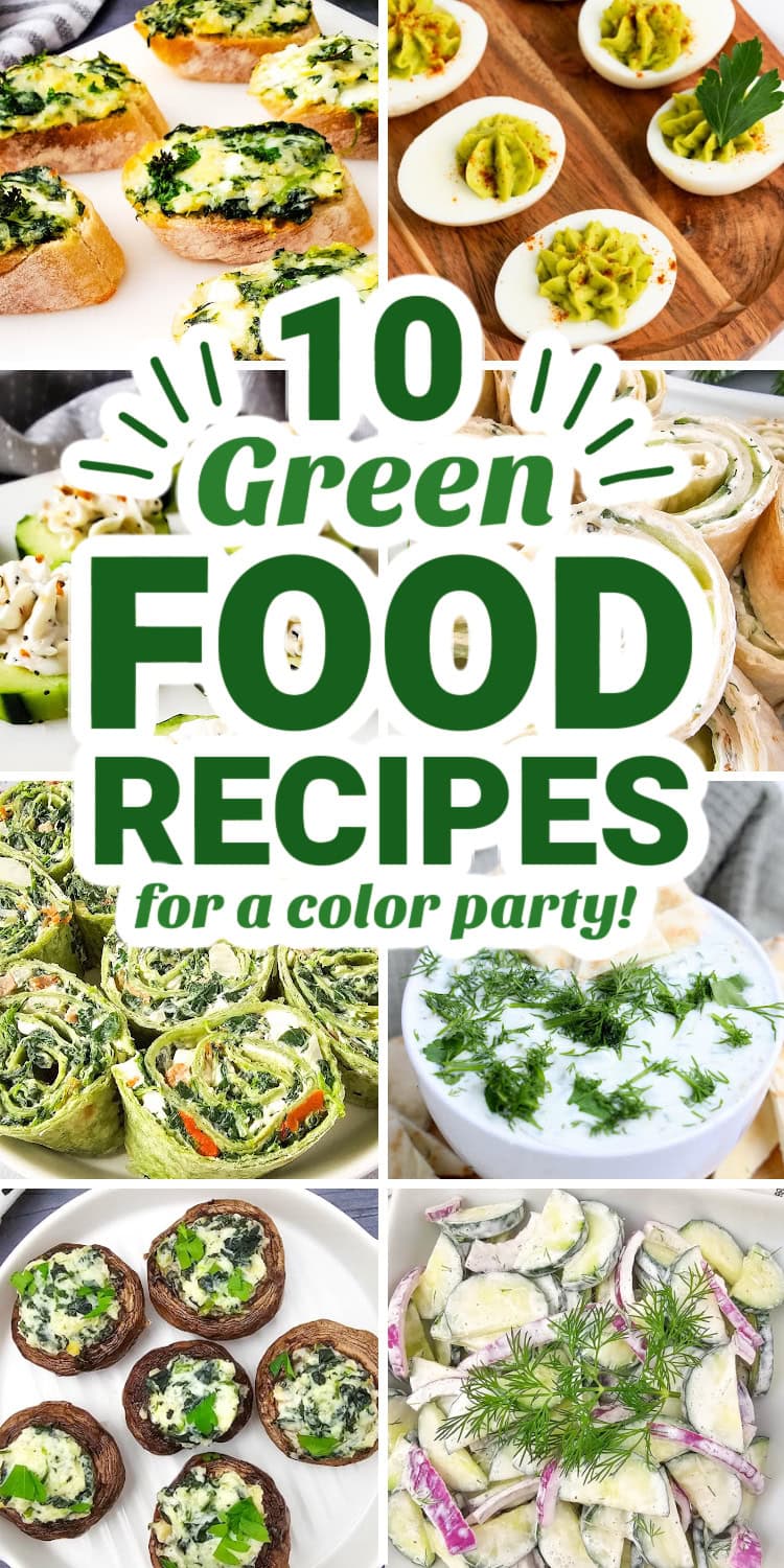 10+ Green Food Ideas for a Green-Themed Party - Bite-Sized Bash