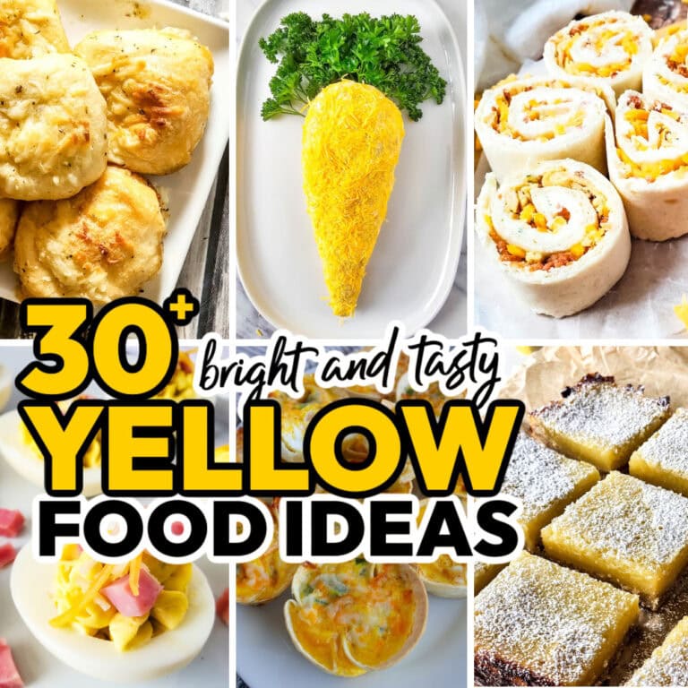 Yellow Food Ideas for a Yellow-Themed Party - Bite-Sized Bash