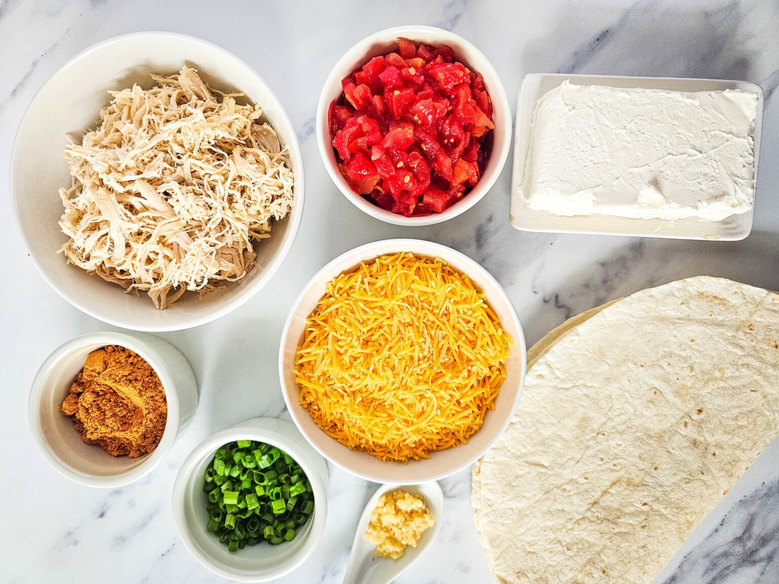 Tex-Mex Chicken Enchilada Pinwheels - Bite-Sized Bash