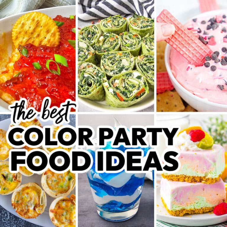 Color Party Food Ideas for Any Themed Party - Bite-Sized Bash
