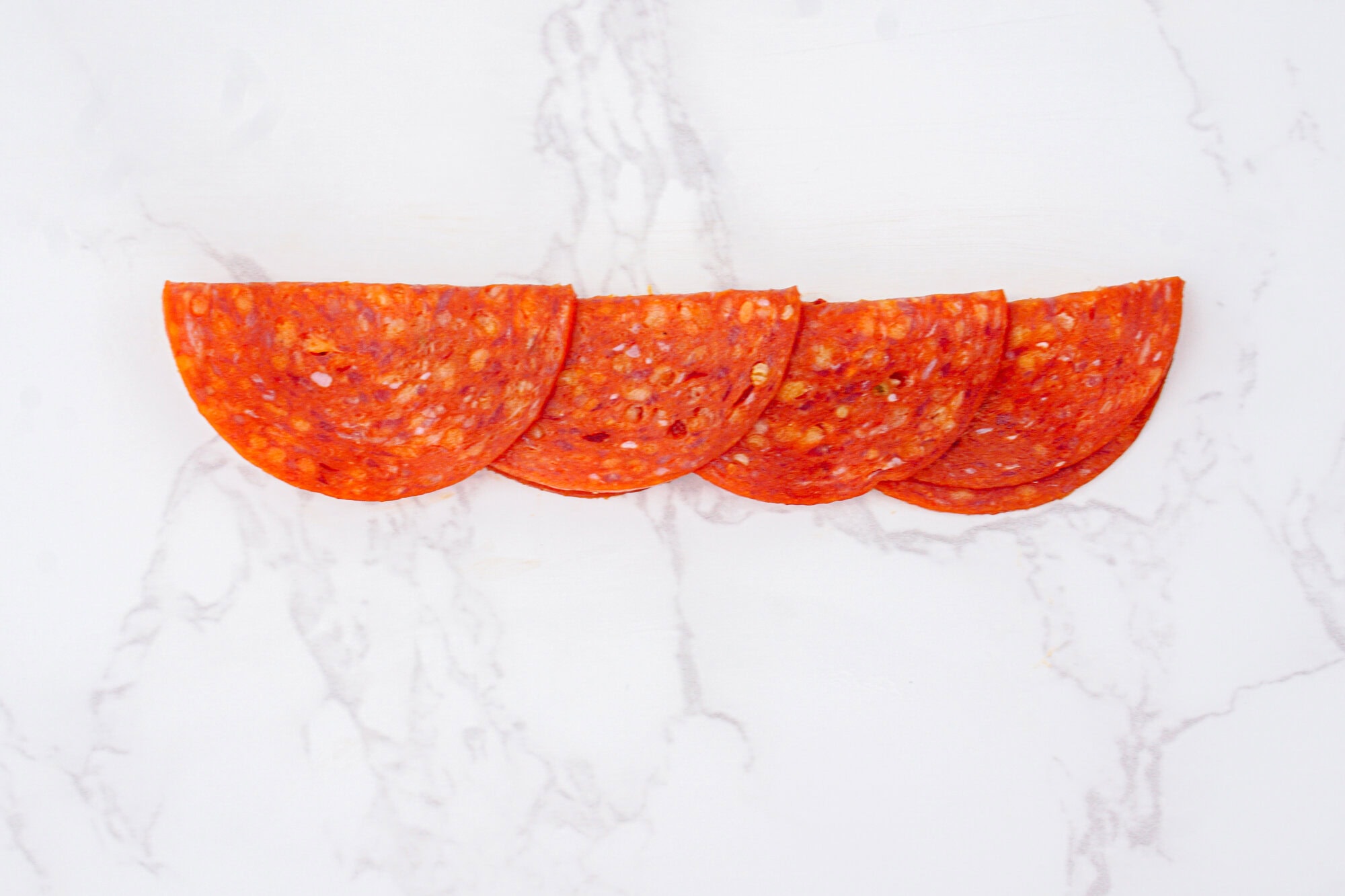 3-Ingredient Pepperoni Rose Skewers - Bite-Sized Bash