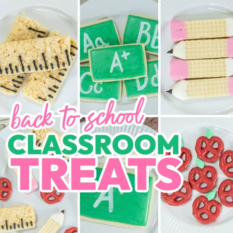 Back-to-School Classroom Treats - Bite-Sized Bash