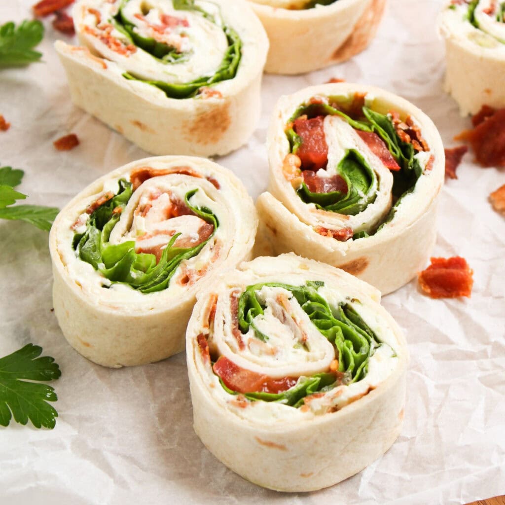 Cheesy Homemade Big Mac Pinwheels - Bite-Sized Bash