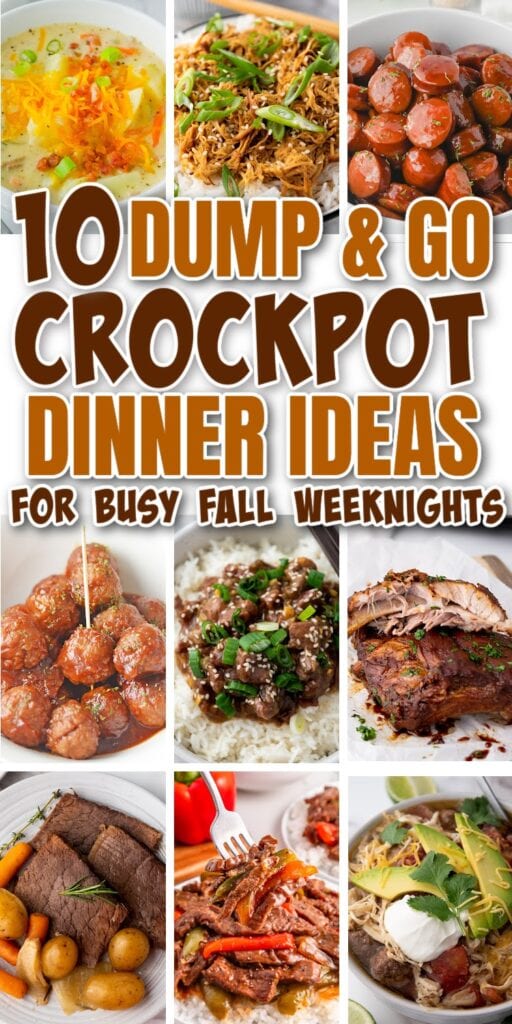 10 Crockpot Dinner Ideas for Fall - Bite-Sized Bash