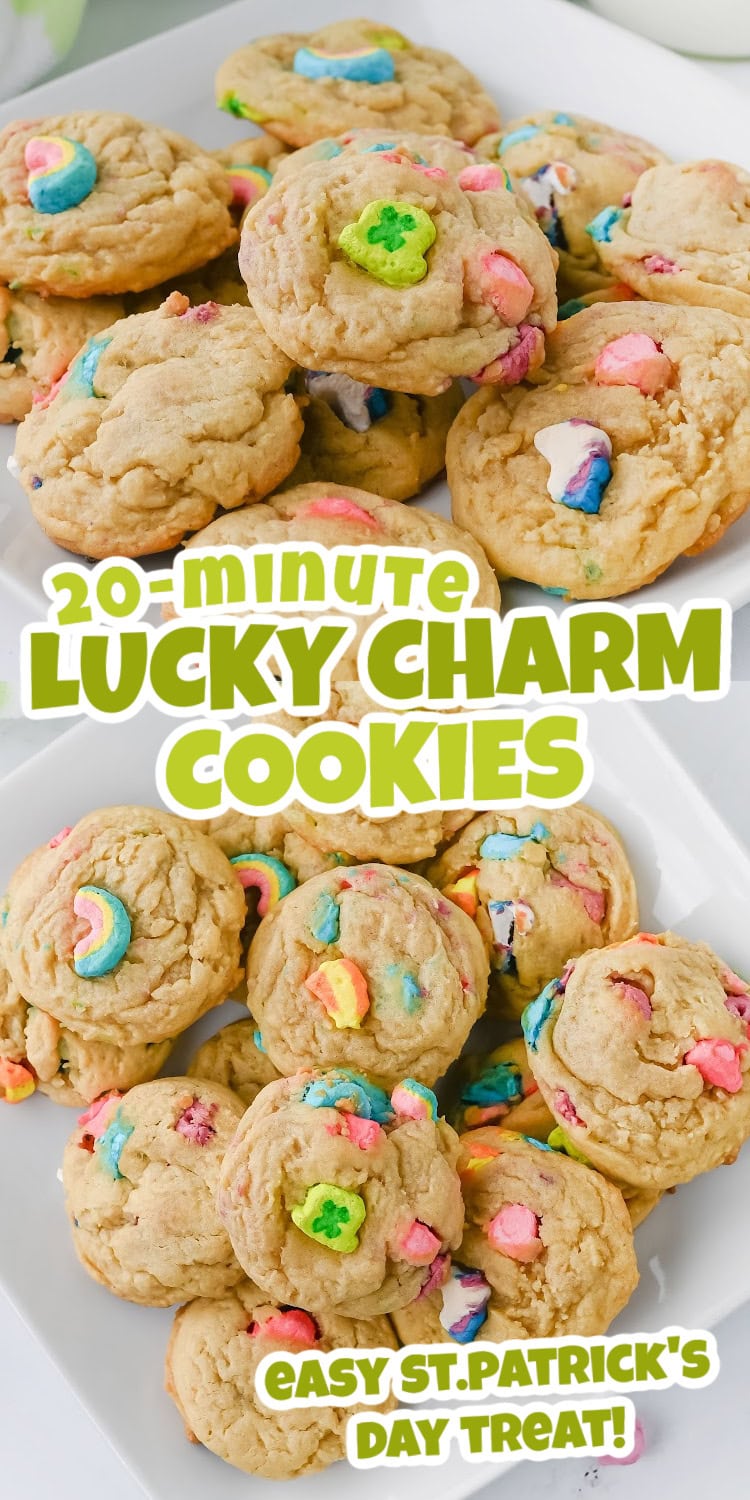 Lucky Charms Cookies - Bite-Sized Bash