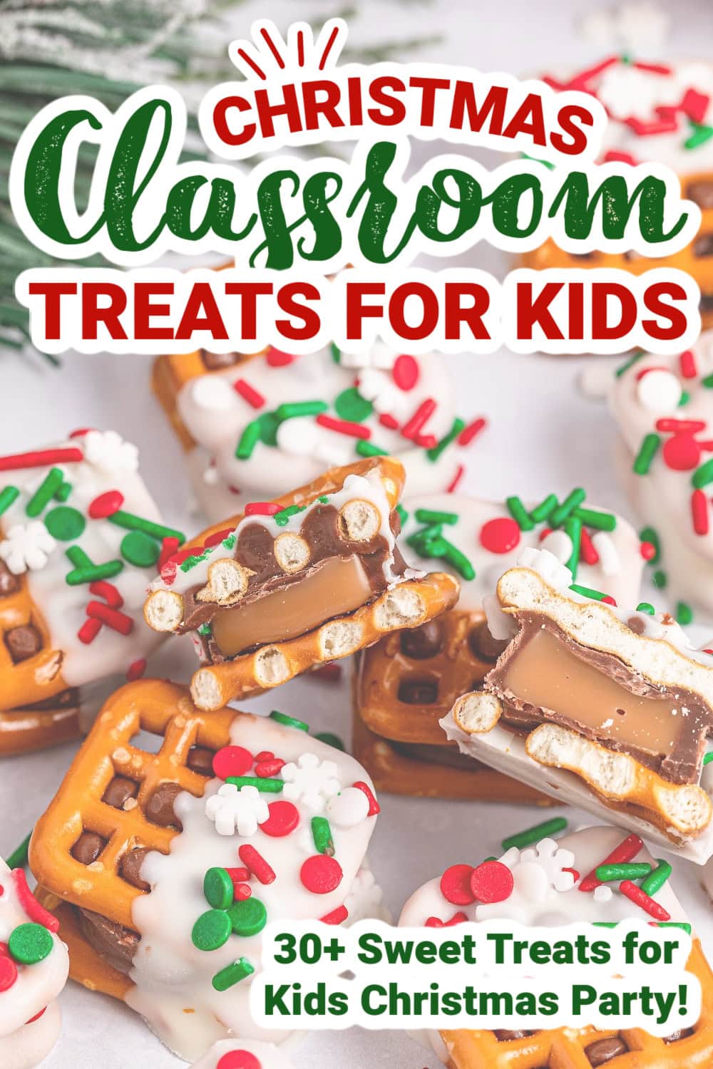 30+ Christmas Classroom Treats for Kids - Bite-Sized Bash